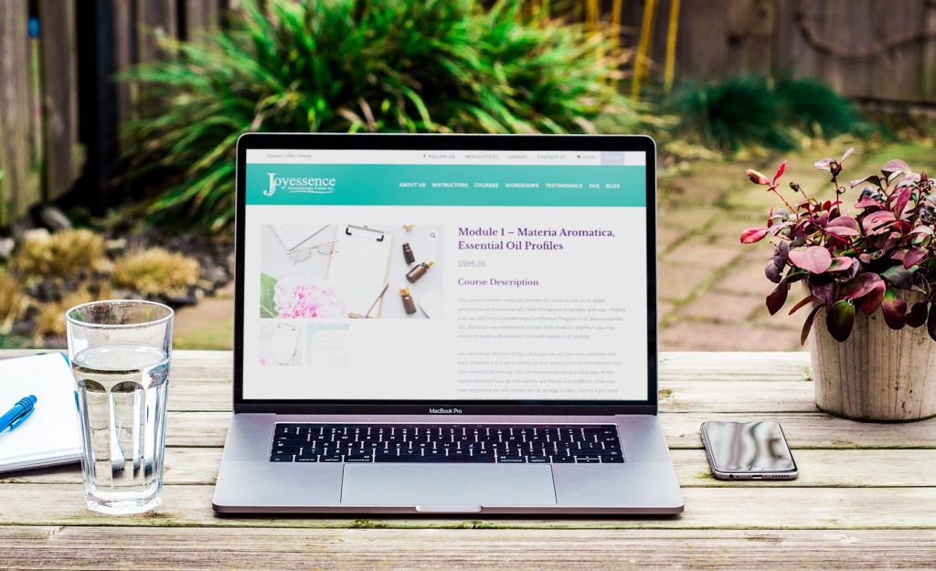 Joyessence Aromatherapy Centre – JIC Design